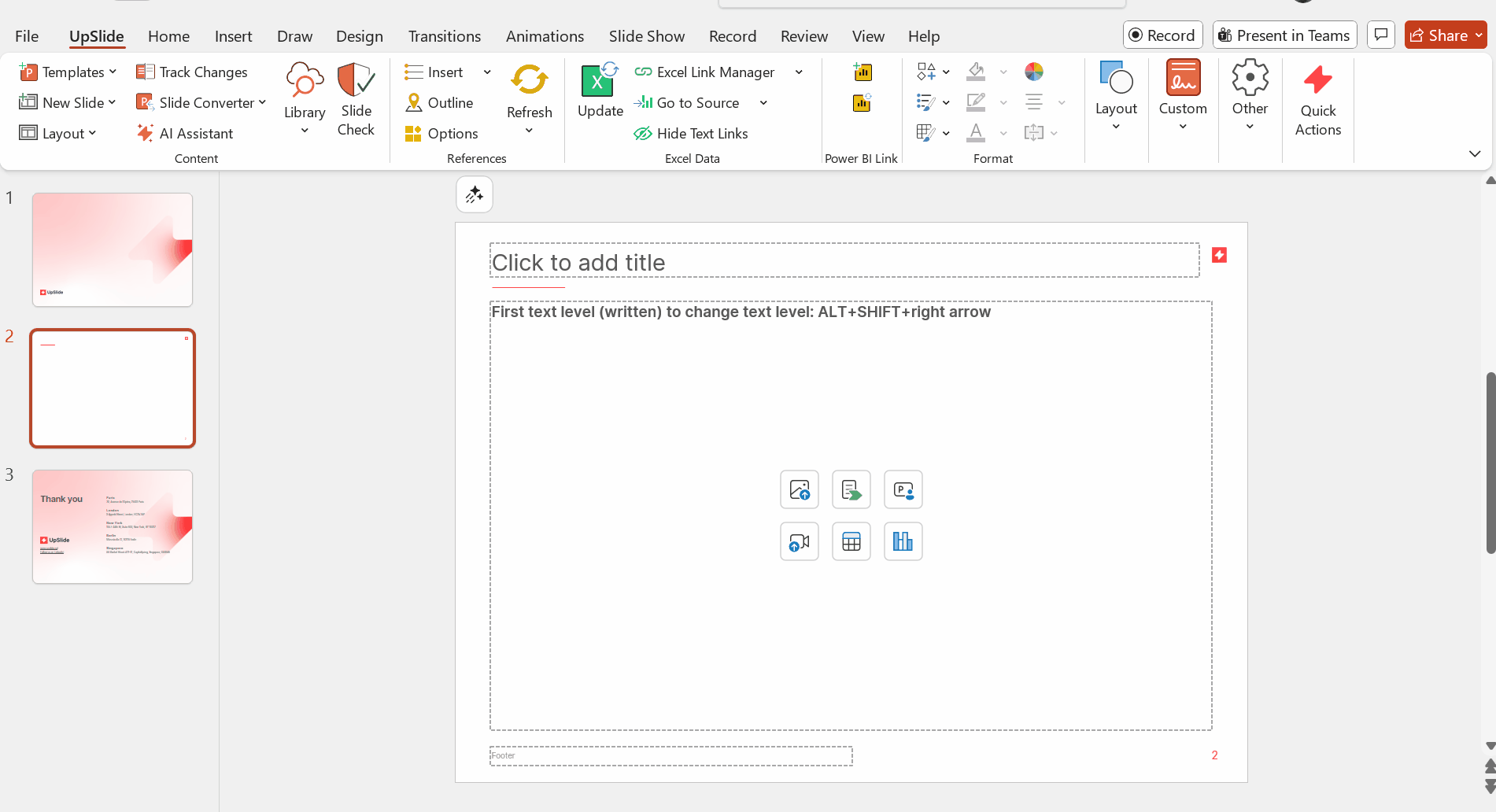 How to insert logo in PowerPoint with the Logo Finder – UpSlide Help ...