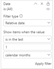 How to add relative date filters in Power BI – UpSlide Help & Support